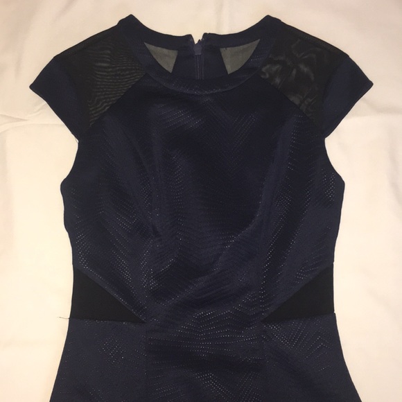 Guess | Dresses | Guess Formal Navy Blue Dress | Poshmark